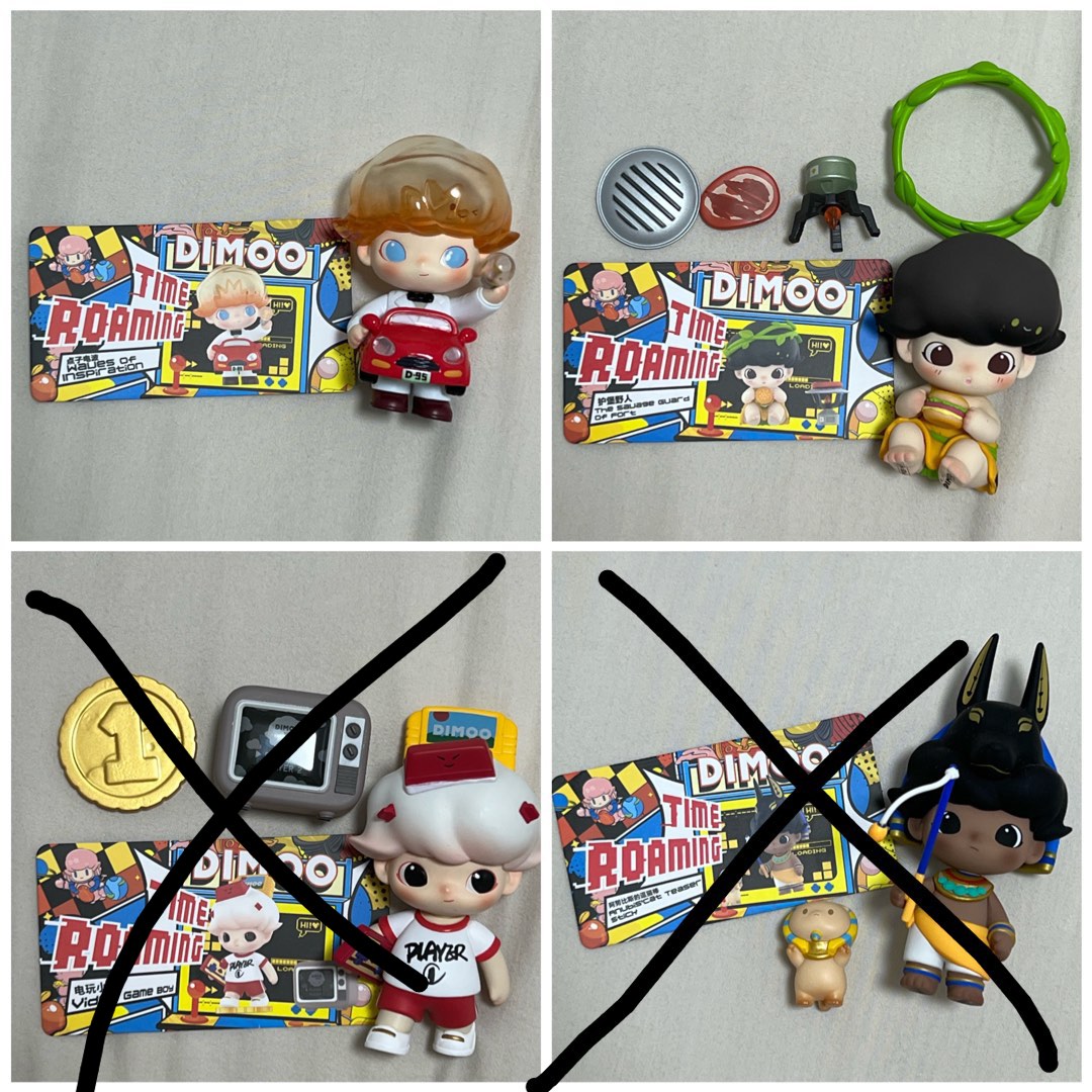 POPMART DIMOO TIME ROAMING SERIES, Hobbies & Toys, Toys & Games on ...