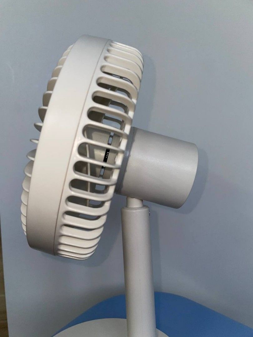 portable desk table mini stand fan usb chargable white, Furniture ...