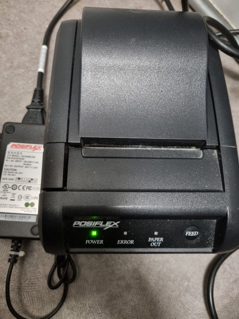 Posiflex PP8000 receipt printer, Computers & Tech, Printers, Scanners ...