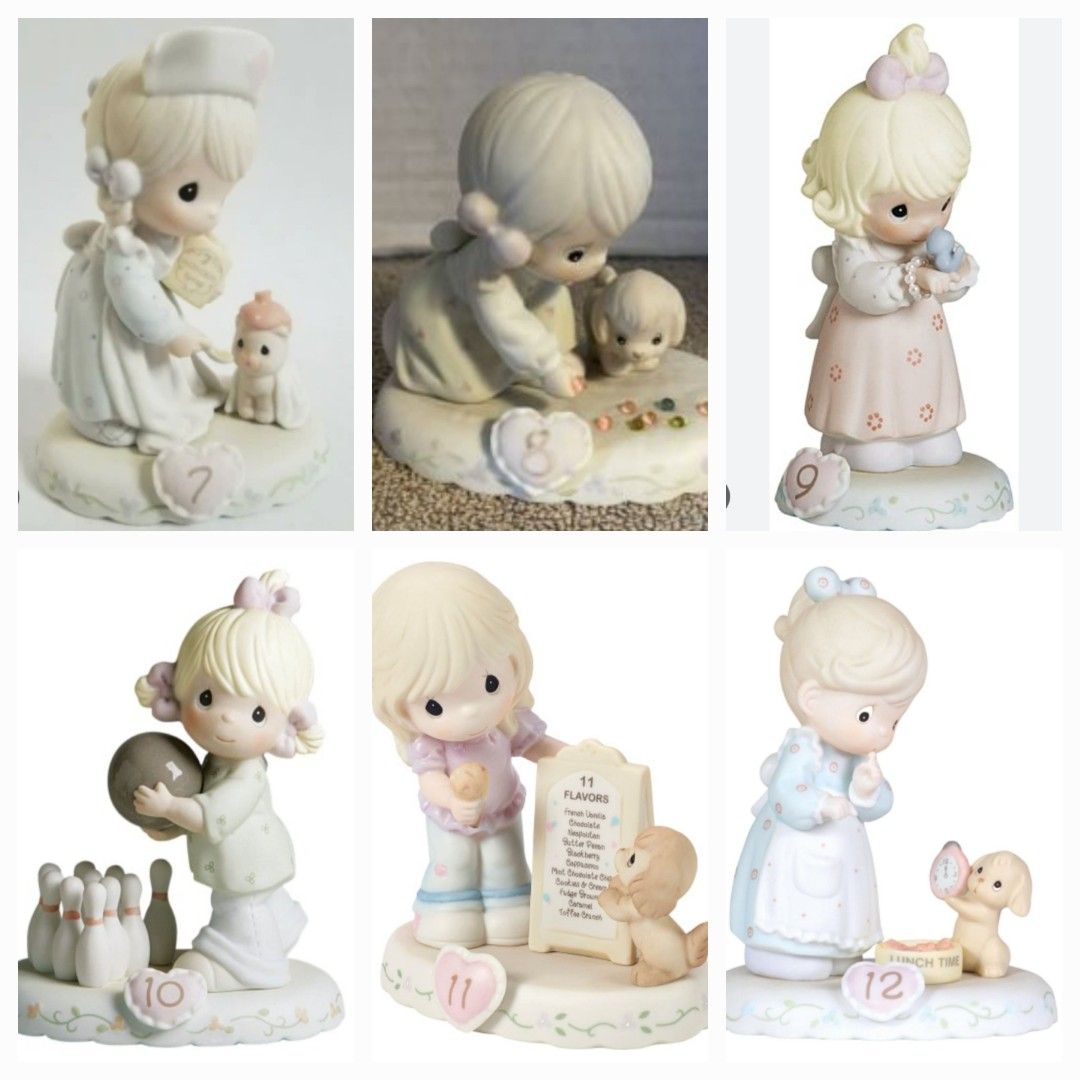 Set of 16 Precious Moments - Growing In Grace Series, Hobbies & Toys ...