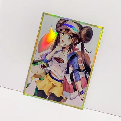 Preorder - Foil Rosa Pokemon Trainer Waifu Doujin Anime card sleeve for ...