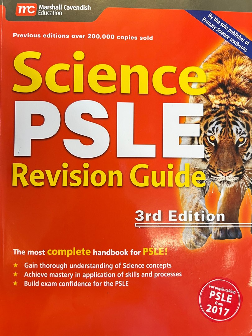PSLE Science Tiger Book, Hobbies & Toys, Books & Magazines, Assessment ...