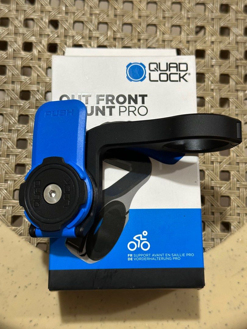 Quad Lock Out Front Mount Pro bicycle handle bar mount, Mobile Phones ...