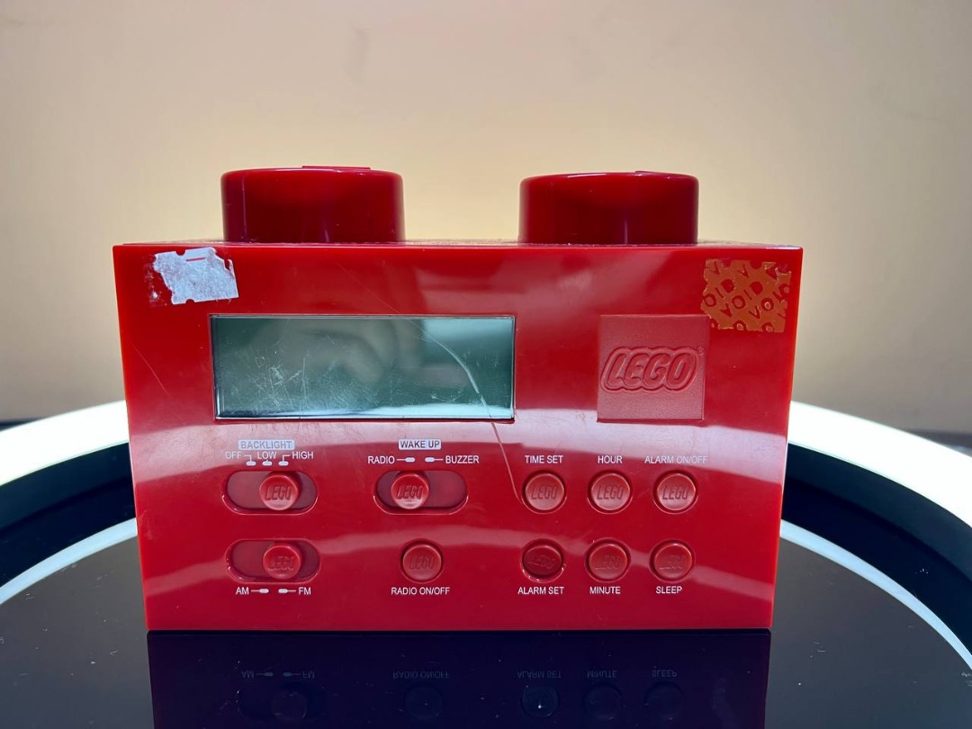 Rare LEGO Alarm and Radio, Audio, Portable Audio Accessories on Carousell