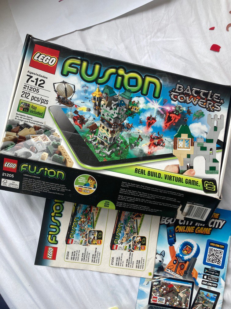 rare LEGO fusion battle towers 21205 set, Hobbies & Toys, Toys & Games ...