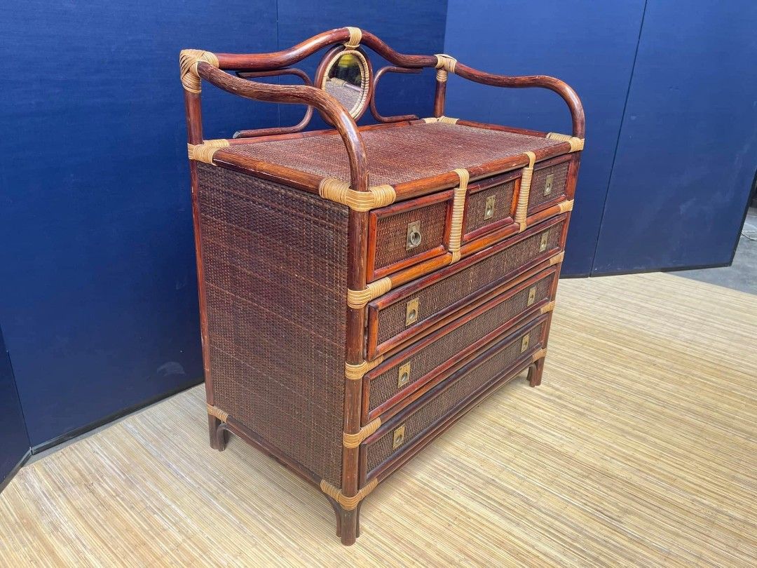Rattan Drawer, Furniture & Home Living, Furniture, Other Home Furniture ...