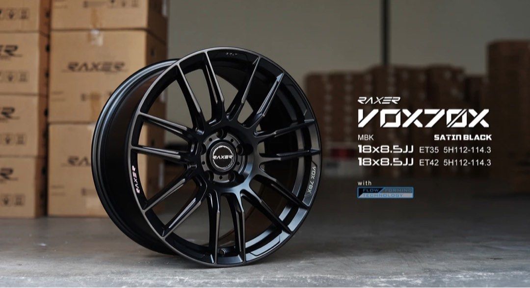 RAXER RIM VOX 70X, Auto Accessories on Carousell