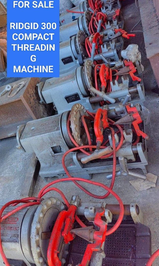 RIDGID 300 COMPACT THREADING MACHINE, Commercial & Industrial ...
