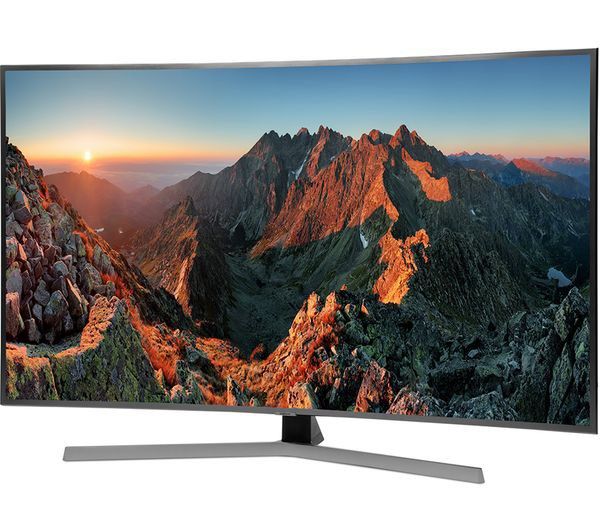 Samsung TV, 65 inch, UHD 4K, curved, NU7670, 家庭電器, 電視 & 其他娛樂, 電視 ...