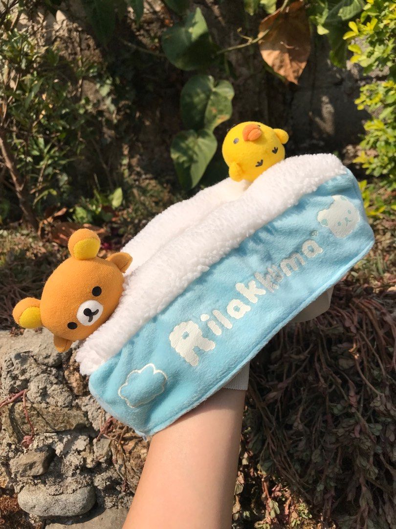 SAN-X RILAKKUMA TISSUE HOLDER, Hobbies & Toys, Toys & Games on Carousell