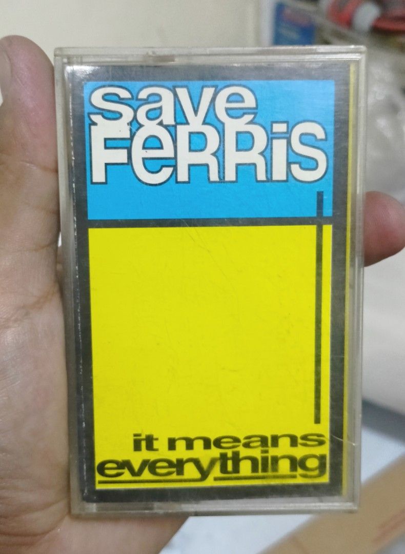 SAVE FERRIS | IT MEANS EVERYTHING CASSETTE TAPE, Hobbies & Toys, Music ...