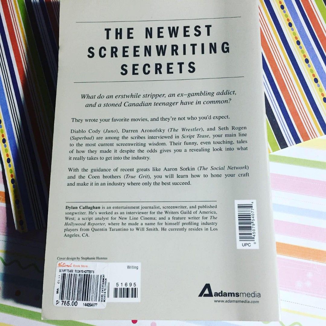 Script Tease by Dylan Callaghan, Hobbies & Toys, Books & Magazines ...