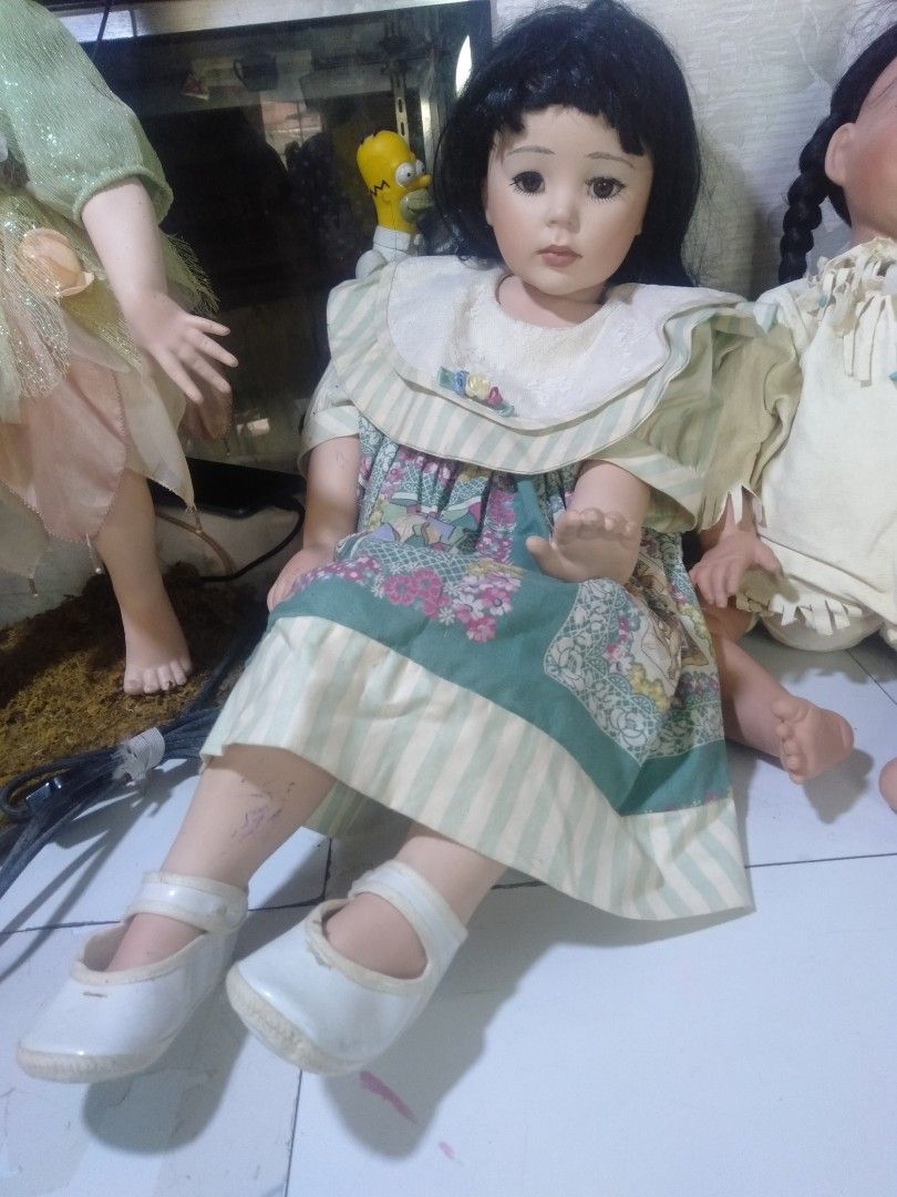 SEATED DONNA RUBERT CHYNA TODDLER 26 PORCELAIN DOLL, Hobbies & Toys ...