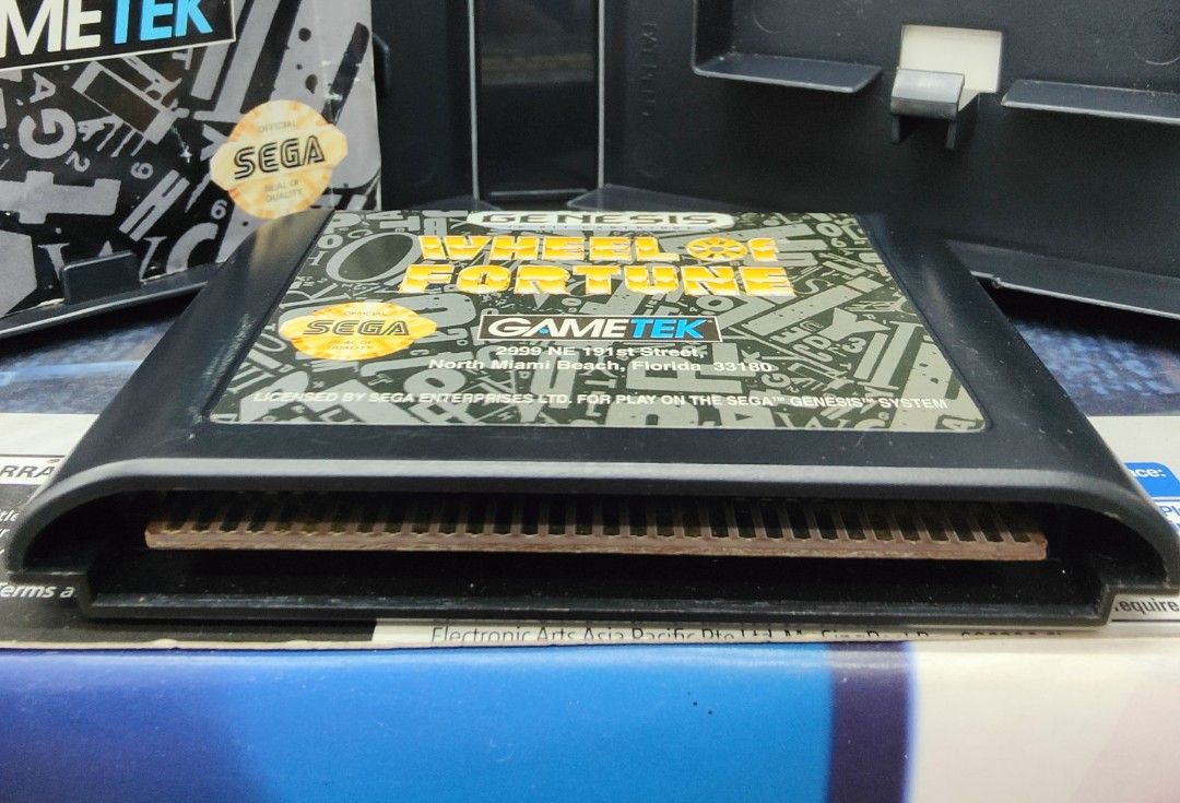 Sega Genesis Wheel of Fortune, Video Gaming, Video Games, Others on ...