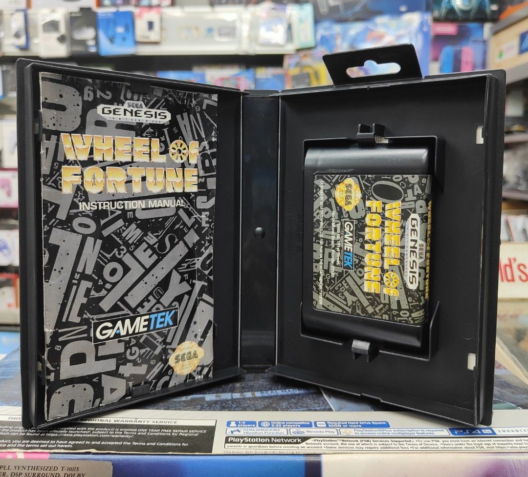 Sega Genesis Wheel of Fortune, Video Gaming, Video Games, Others on ...