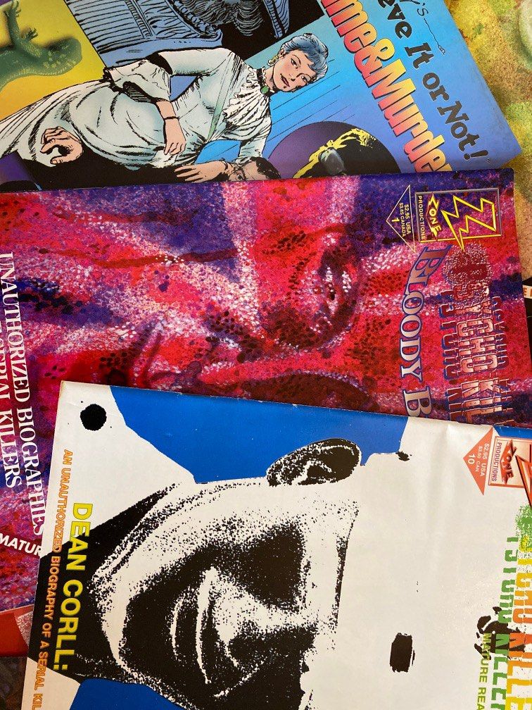 Serial killers comics bundle, Hobbies & Toys, Books & Magazines, Comics ...