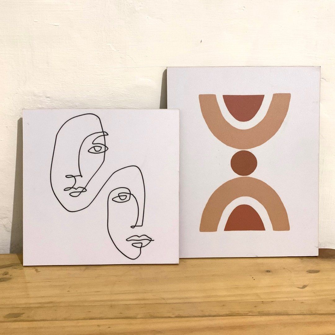 set pajangan aesthetic, Desain & Kerajinan Tangan, Karya Seni di Carousell