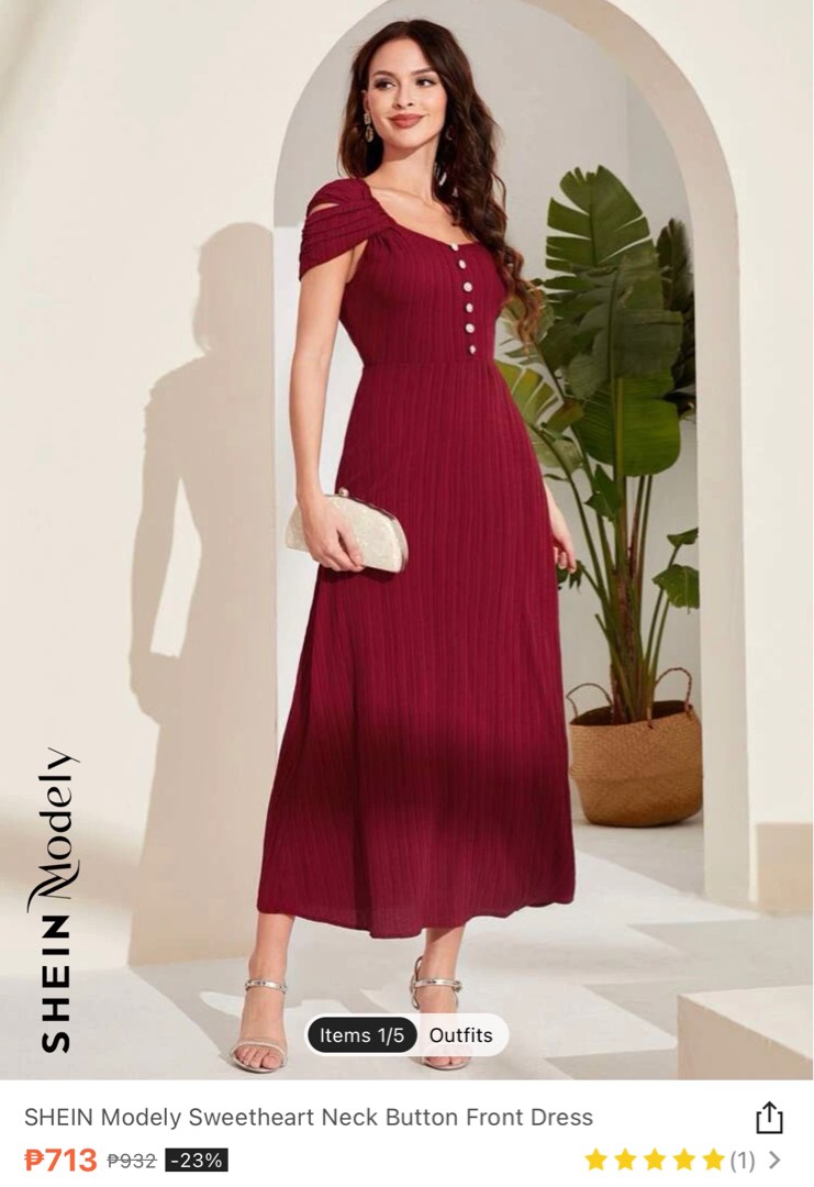 SHEIN Modely Dress, Women's Fashion, Dresses & Sets, Dresses on Carousell