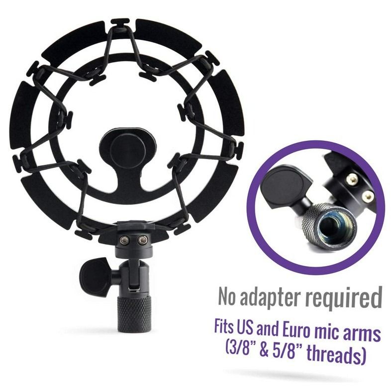 Shock Mount for Blue Yeti, SnowBall, Yeti X , Blue Nano and other Mics ...