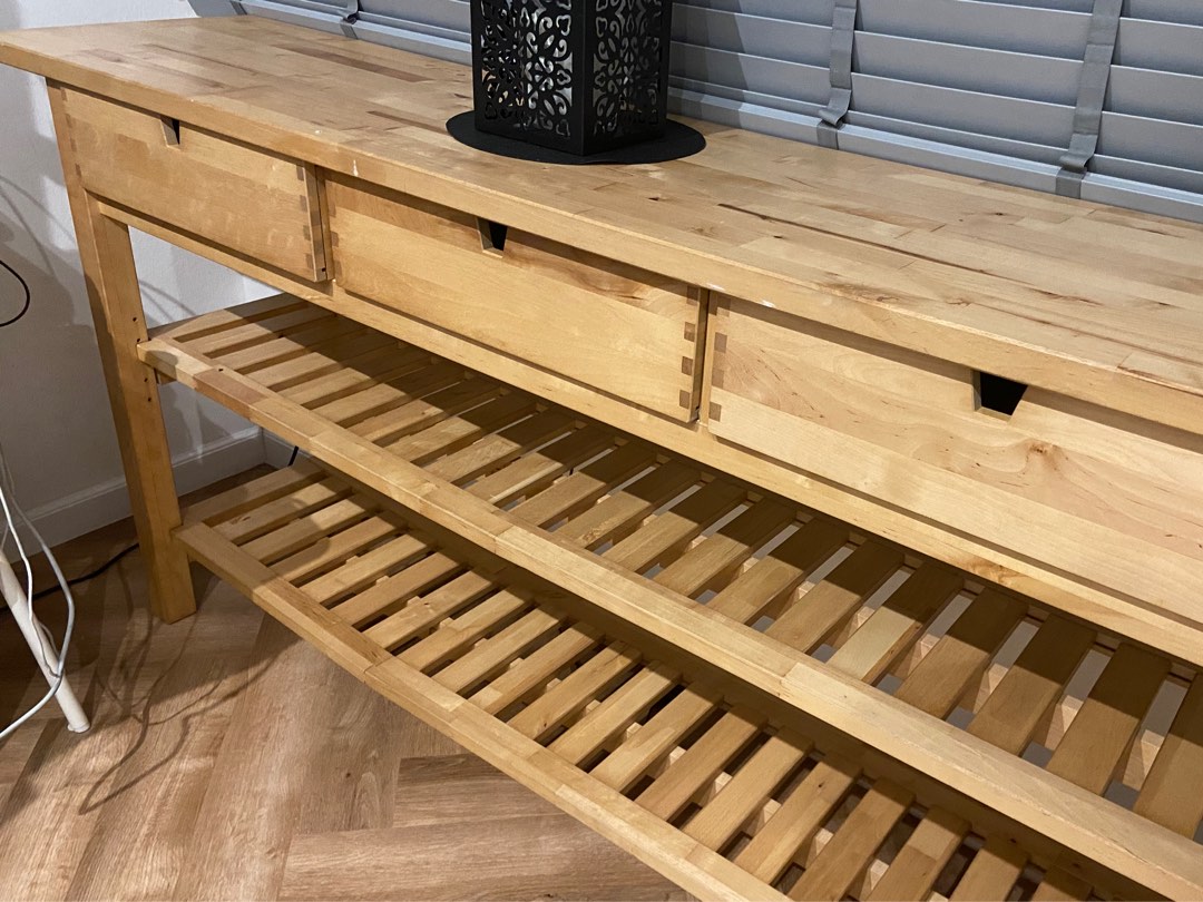 Side buffet counter, Furniture & Home Living, Furniture, Shelves ...