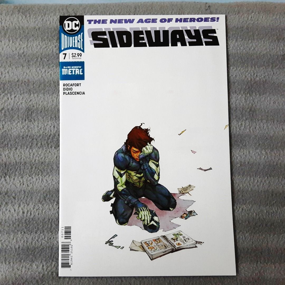 Sideways #7 (DC Comics) Dan DiDio, Kenneth Rocafort, Hobbies & Toys ...