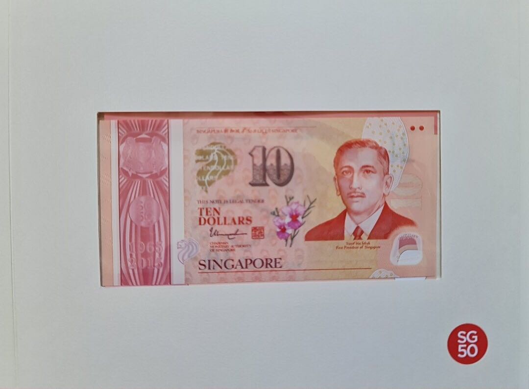 SG50 Singapore Commemorative Note, Hobbies & Toys, Memorabilia ...