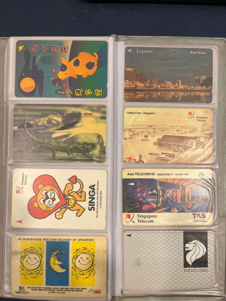 Singapore Vintage Phone Cards, Hobbies & Toys, Memorabilia ...