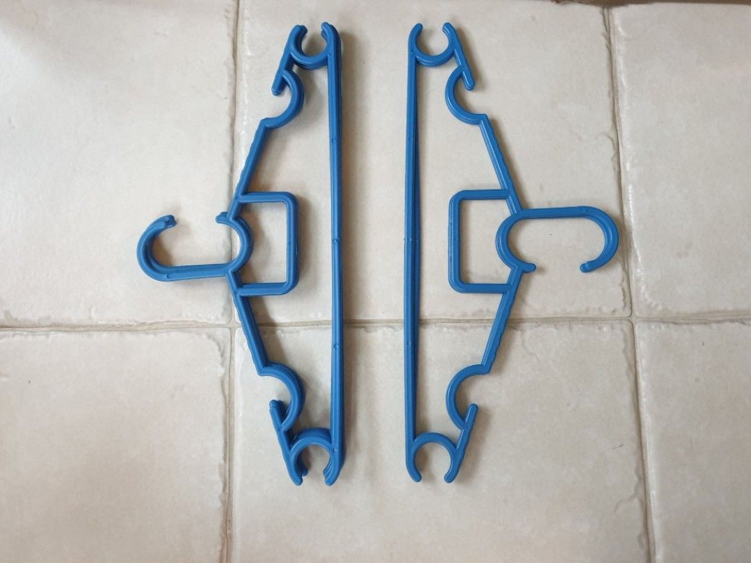 SIX BLUE HANGERS, Furniture & Home Living, Home Improvement ...