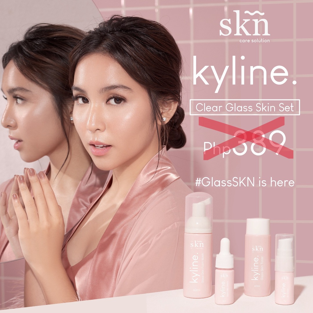 skn care solutions kyline glass skin set skincare, Beauty & Personal Care, Face, Face Care on ...