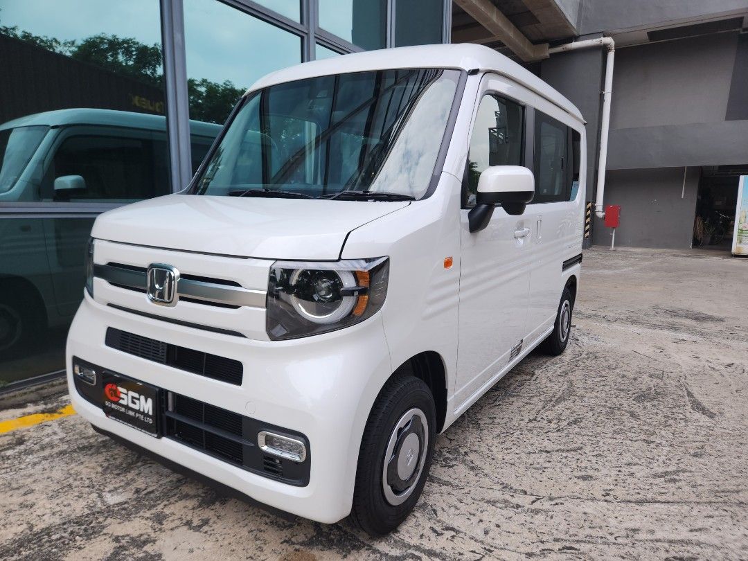 Special White Honda N Van Fun Style Turbo 660cc CVT, Cars, Commercial Vehicles, New on Carousell