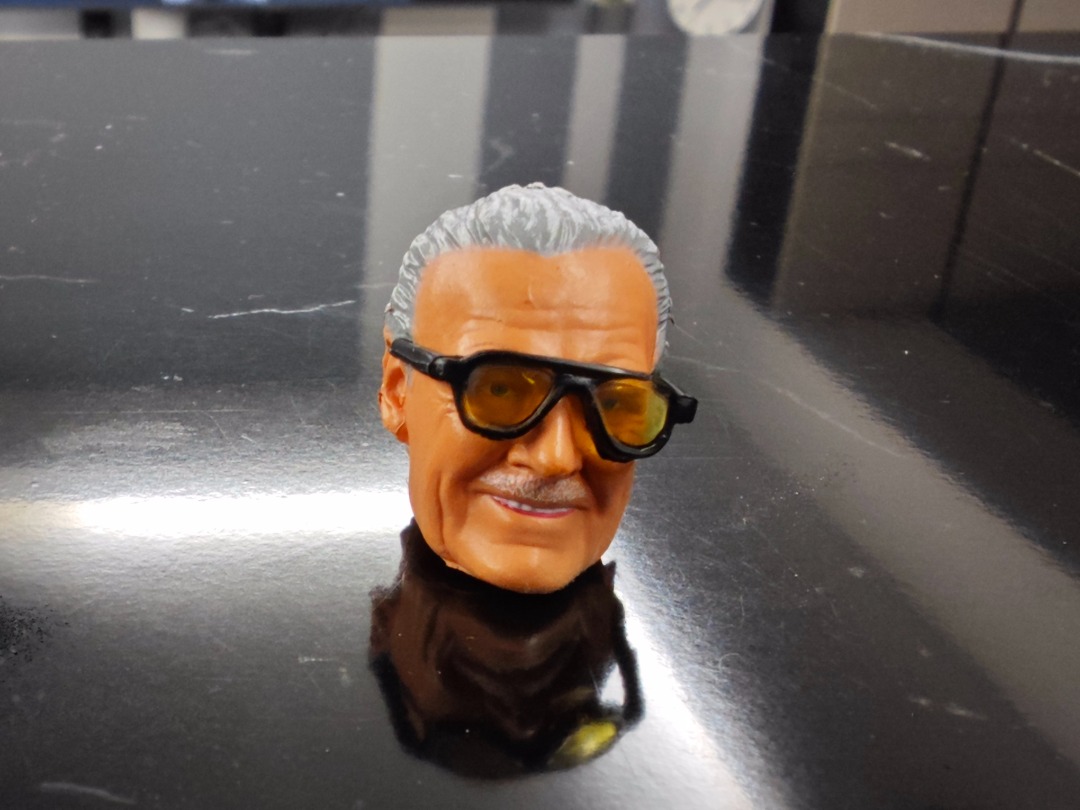 Stan Lee Head for Marvel Legends, Hobbies & Toys, Toys & Games on Carousell