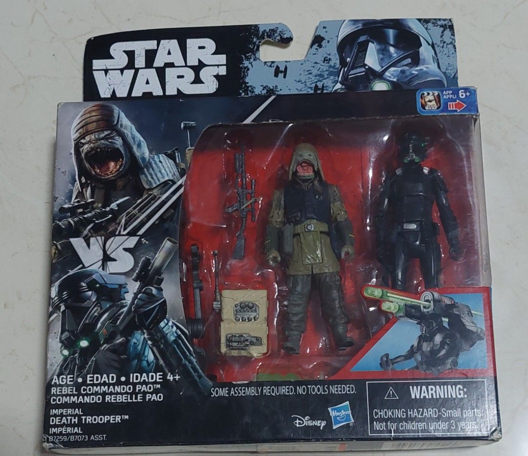 Star wars Rogue one boxset commander pao and death trooper, Hobbies ...