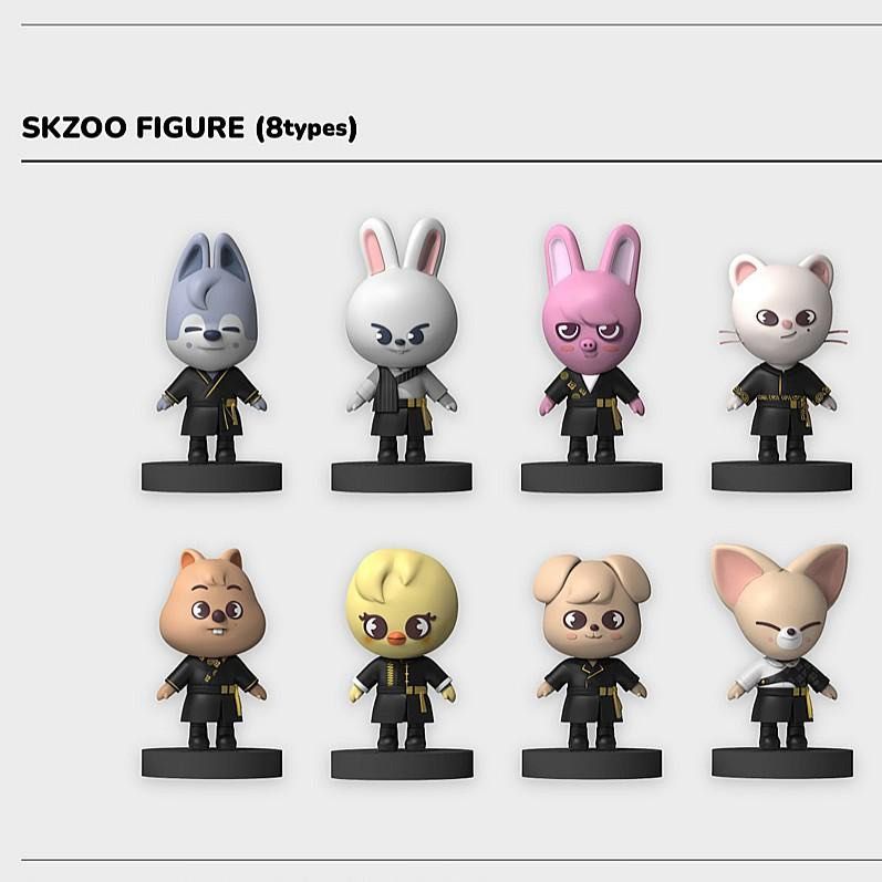 STRAY KIDS SKZOO FIGURE, Hobbies & Toys, Collectibles & Memorabilia, K ...