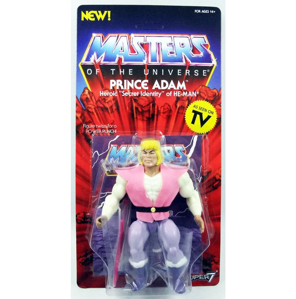 Super7 Masters of The Universe Vintage Collection Action Figure Prince ...