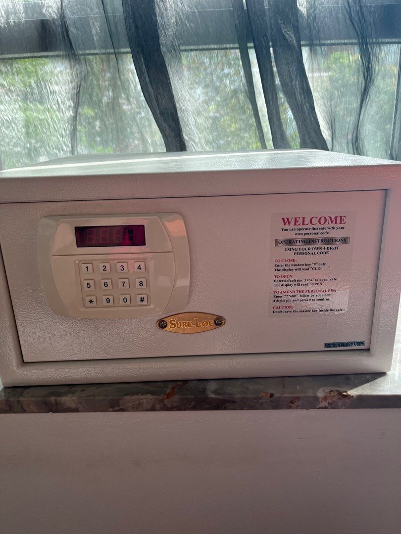 Sure-Loc Safety Deposit Box, Furniture & Home Living, Home Improvement ...