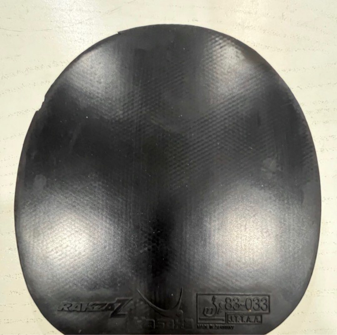 Table Tennis Rubber Yasaka Rakza Z, Sports Equipment, Sports & Games, Racket & Ball Sports on ...
