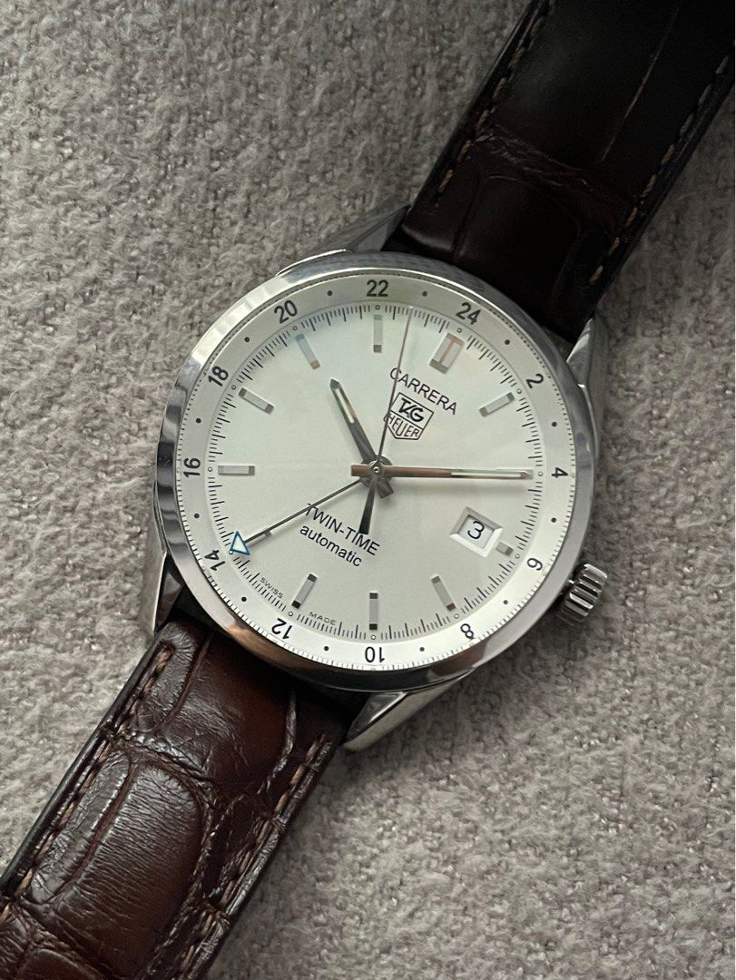 Tag Heuer Vintage Carrera Calibre 7 Twin-Time WV2116 ( Circa 2000s ...