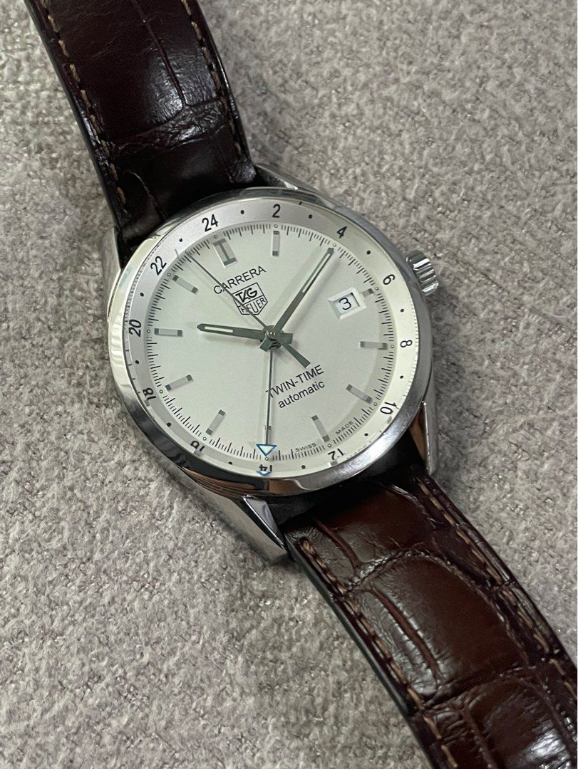 Tag Heuer Vintage Carrera Calibre 7 Twin-Time WV2116 ( Circa 2000s ...