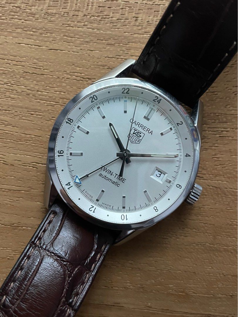 Tag Heuer Vintage Carrera Calibre 7 Twin-Time WV2116 ( Circa 2000s ...