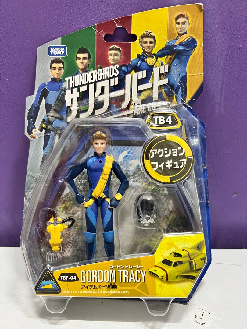 Takara tomy Thunderbirds Action Figure - Gordon Tracy, Hobbies & Toys ...