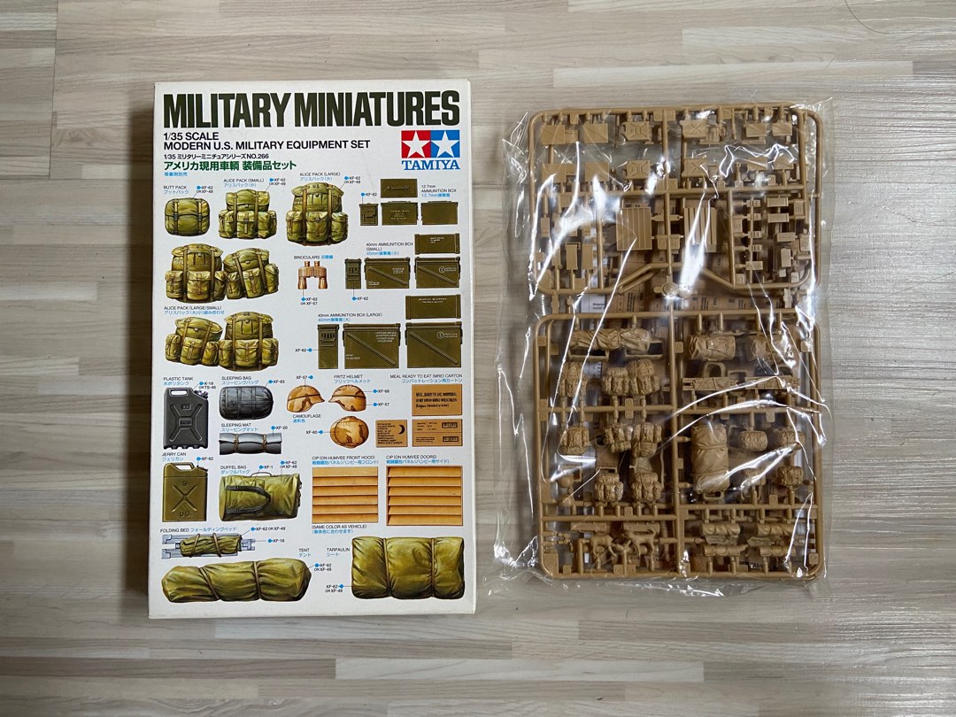 Tamiya modern US military equipment set model kit, Hobbies & Toys, Toys ...