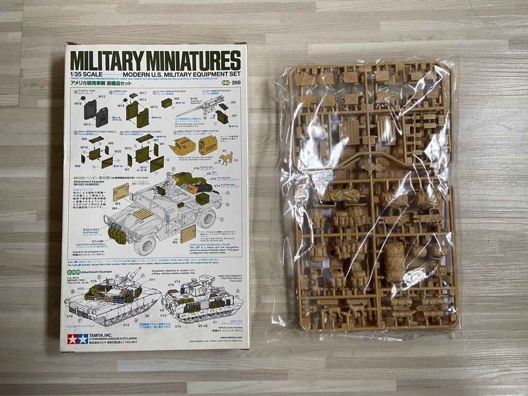 Tamiya modern US military equipment set model kit, Hobbies & Toys, Toys ...
