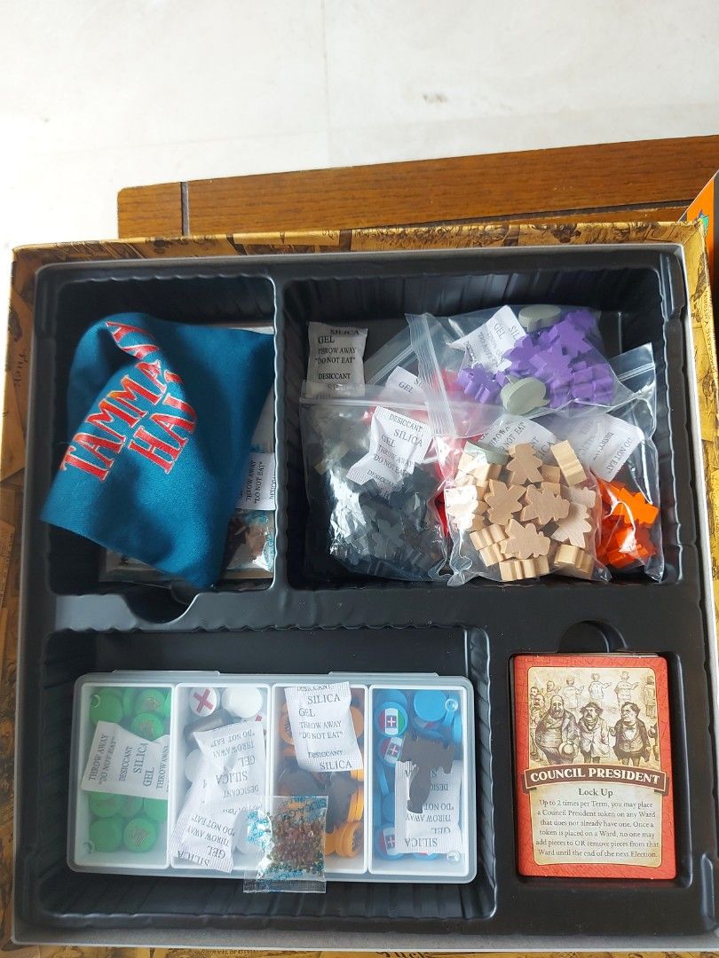 Tammany Hall Board Game, Hobbies & Toys, Toys & Games on Carousell