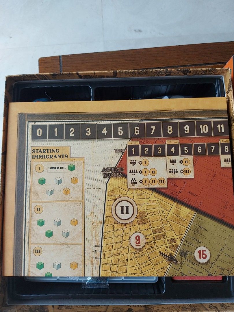 Tammany Hall Board Game, Hobbies & Toys, Toys & Games on Carousell