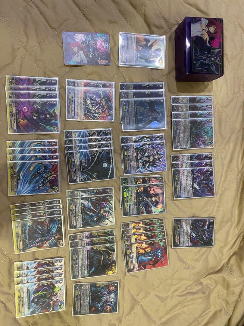 TCG Vanguard Shadow Paladin Raging Form Dragon Deck, Hobbies & Toys ...