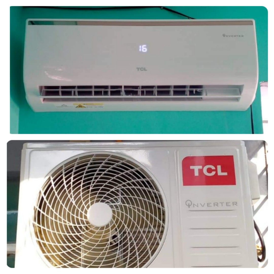TCL TITAN GOLD DC INVERTER SPLIT TYPE AIRCON WITH FREE INSTALLATION, TV ...