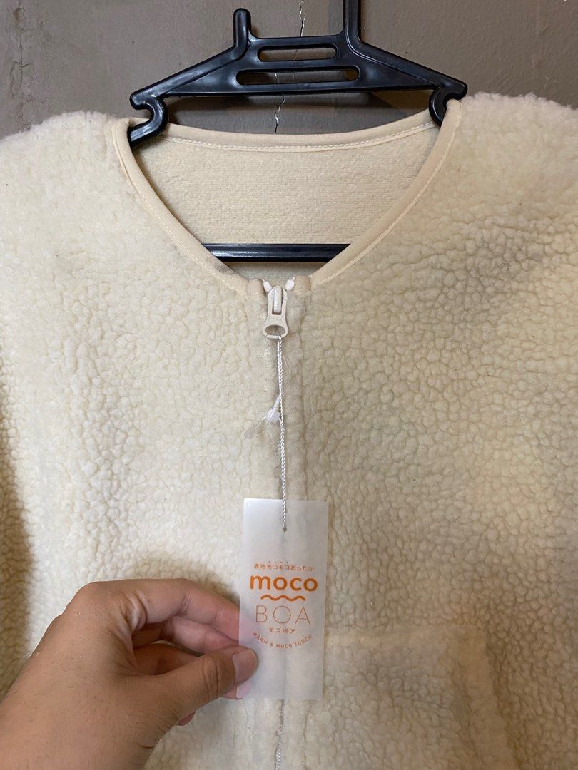 Teddy Shearling / Lambswool Jacket (Moco Boa Japan Brand) on Carousell