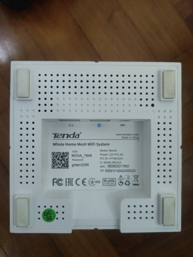 Tenda Nova Mesh WiFi MW6, Computers & Tech, Parts & Accessories ...