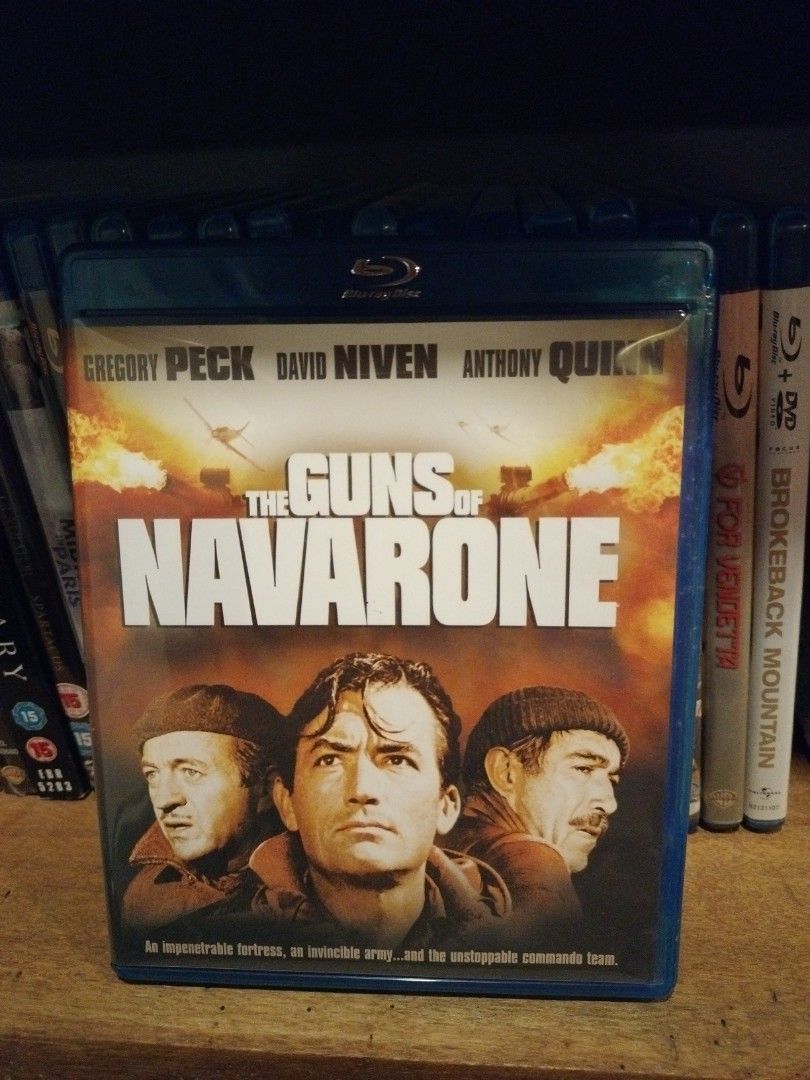 The Guns of Navarone original blu-ray, Hobbies & Toys, Music & Media ...