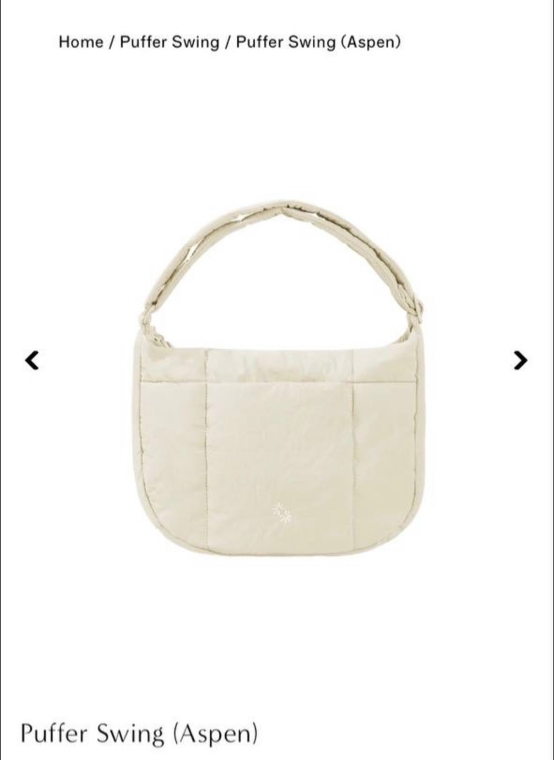 The Paper Bunny Puffer Swing, Women's Fashion, Bags & Wallets, Cross ...